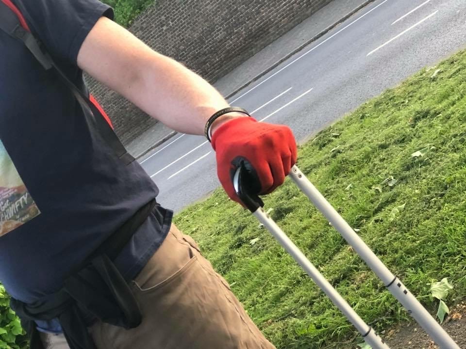 RED LEFT HAND - by Spike Gillespie