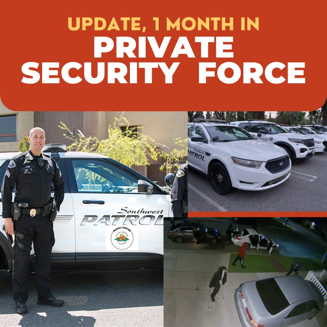 Private security guard update - Lakewood - by Brian Maquena