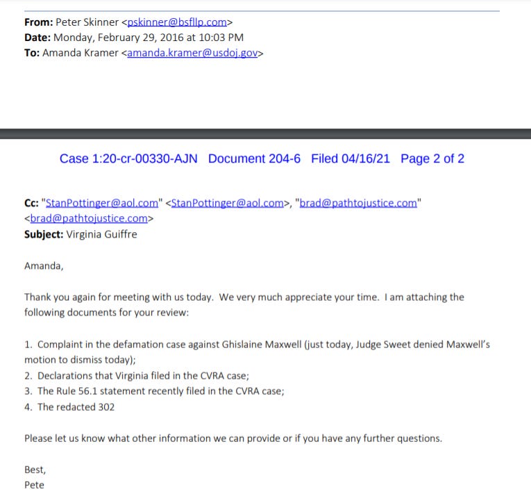 New: Unsealed Records detail FBI/DOJ Jeffrey Epstein/Ghislaine Maxwell ...