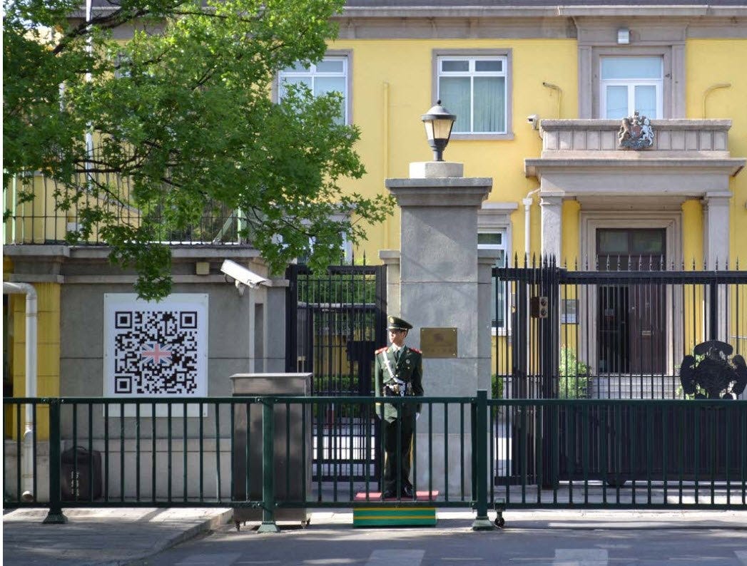 Who's who in the British Embassy, Beijing?