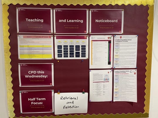 A whole school framework for Teaching and Learning: Why, What and How