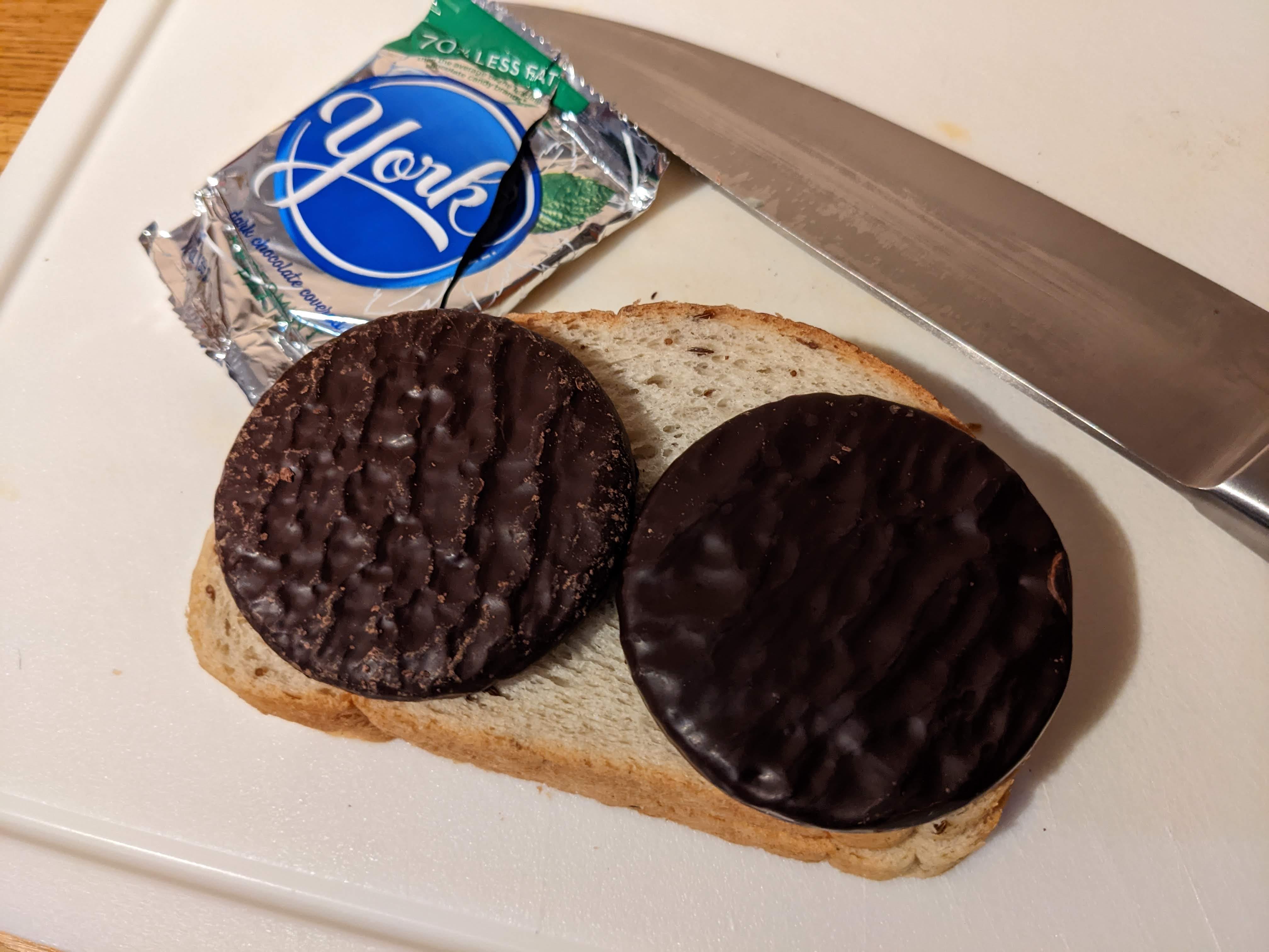 The York Peppermint Pattie Melt - by Dennis Lee