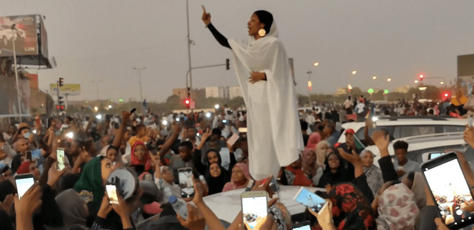 Viral Photo Shows Role of Women in Sudan Protests