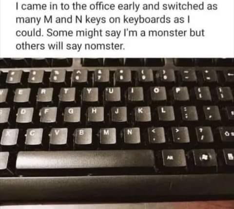 The world is scary. Here's some funny, nerdy pictures.