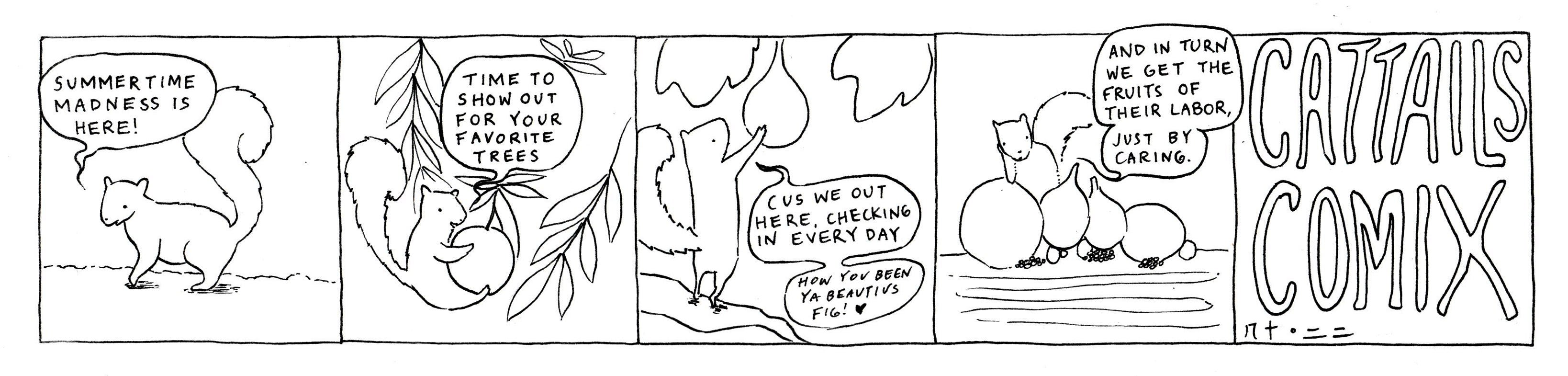show out - Cattails Comix