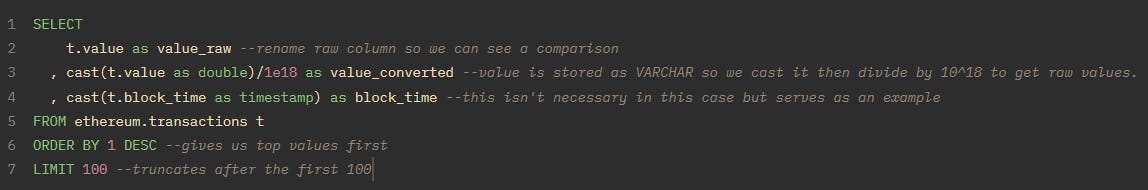 Basic Wizard Guide to Dune SQL and Ethereum Data Analytics