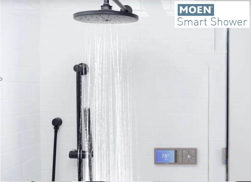 Moen Smart Shower - Aging in Home Technology
