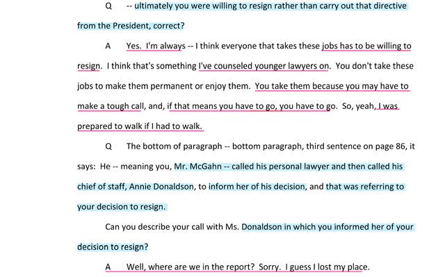 McGahn Transcript released... - File411’s Newsletter