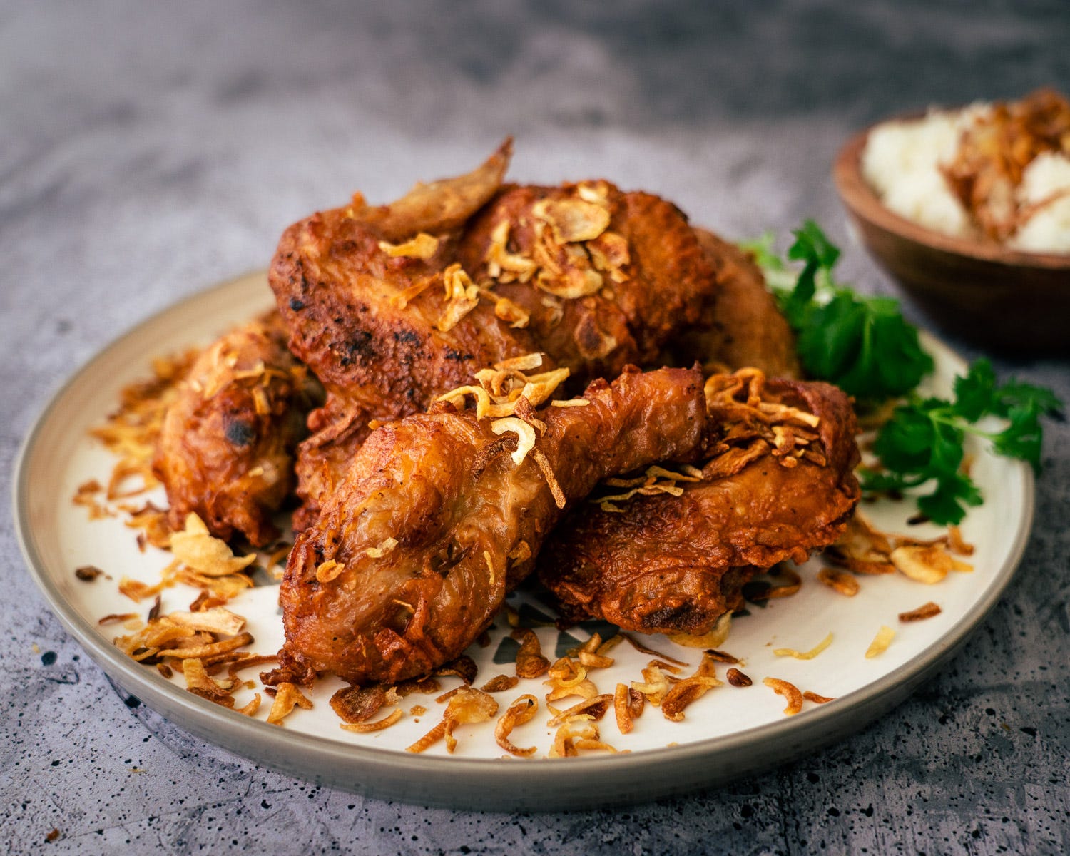 And the best fried chicken is... - by Pailin Chongchitnant