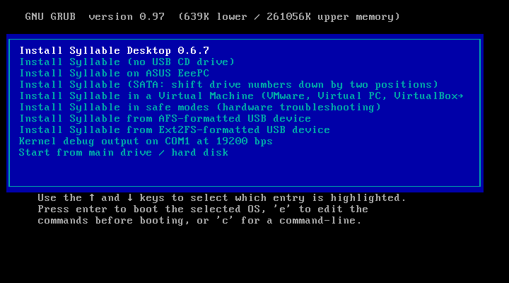 Syllable : The long abandoned Amiga OS clone