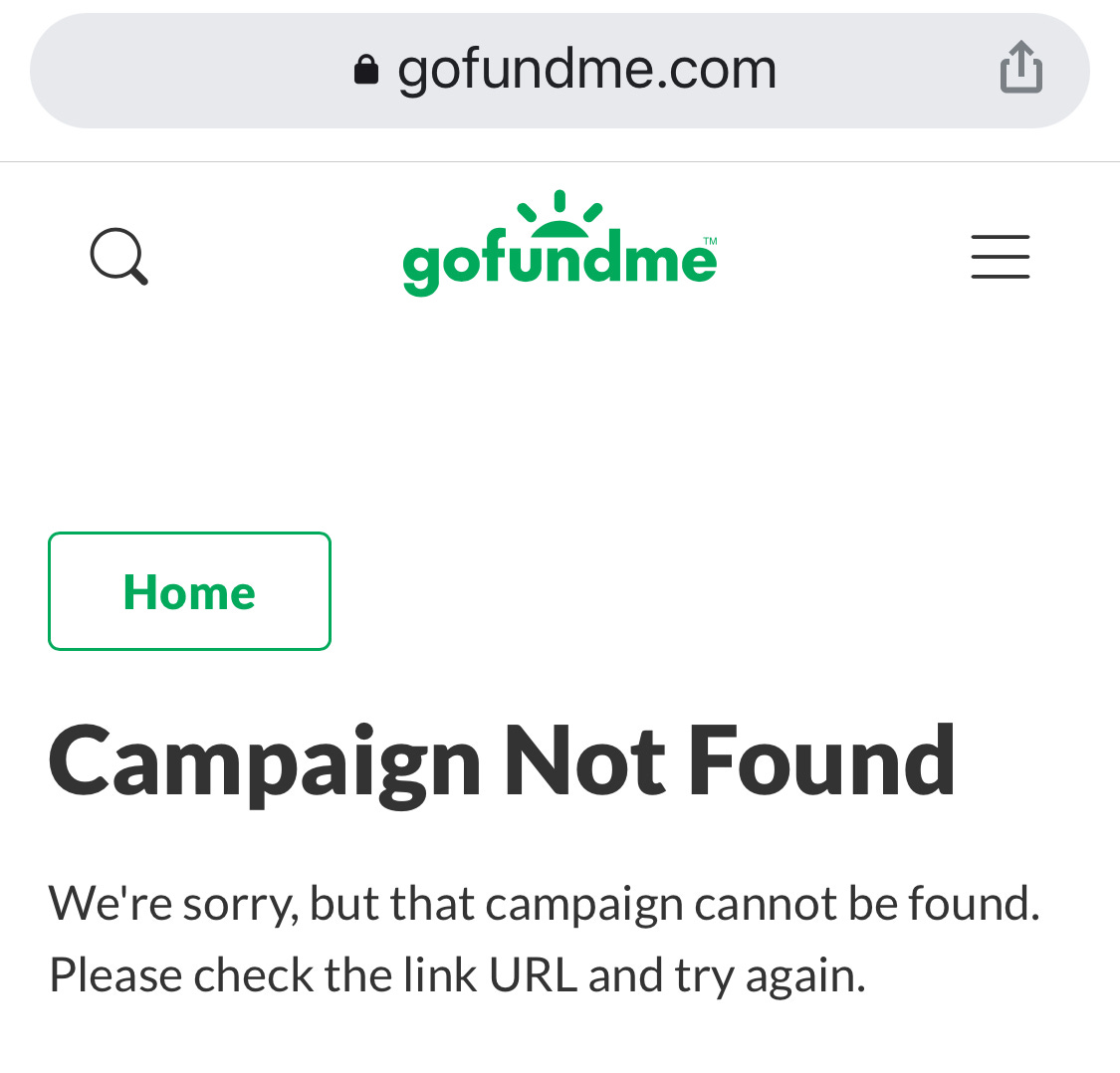 GoFundMe Removes Fundraiser for Dying Texas Sheriff Deputy After Wife ...