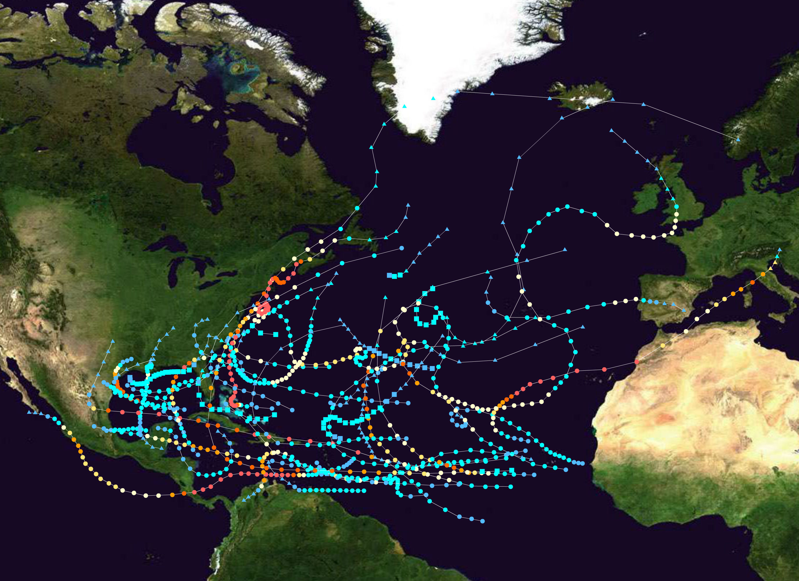 Which U.S. States Are Hit Most Often By Hurricanes?