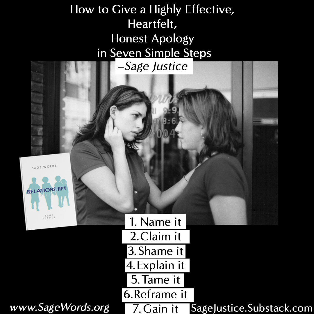 How To Atone - by Sage Justice - Sage Words