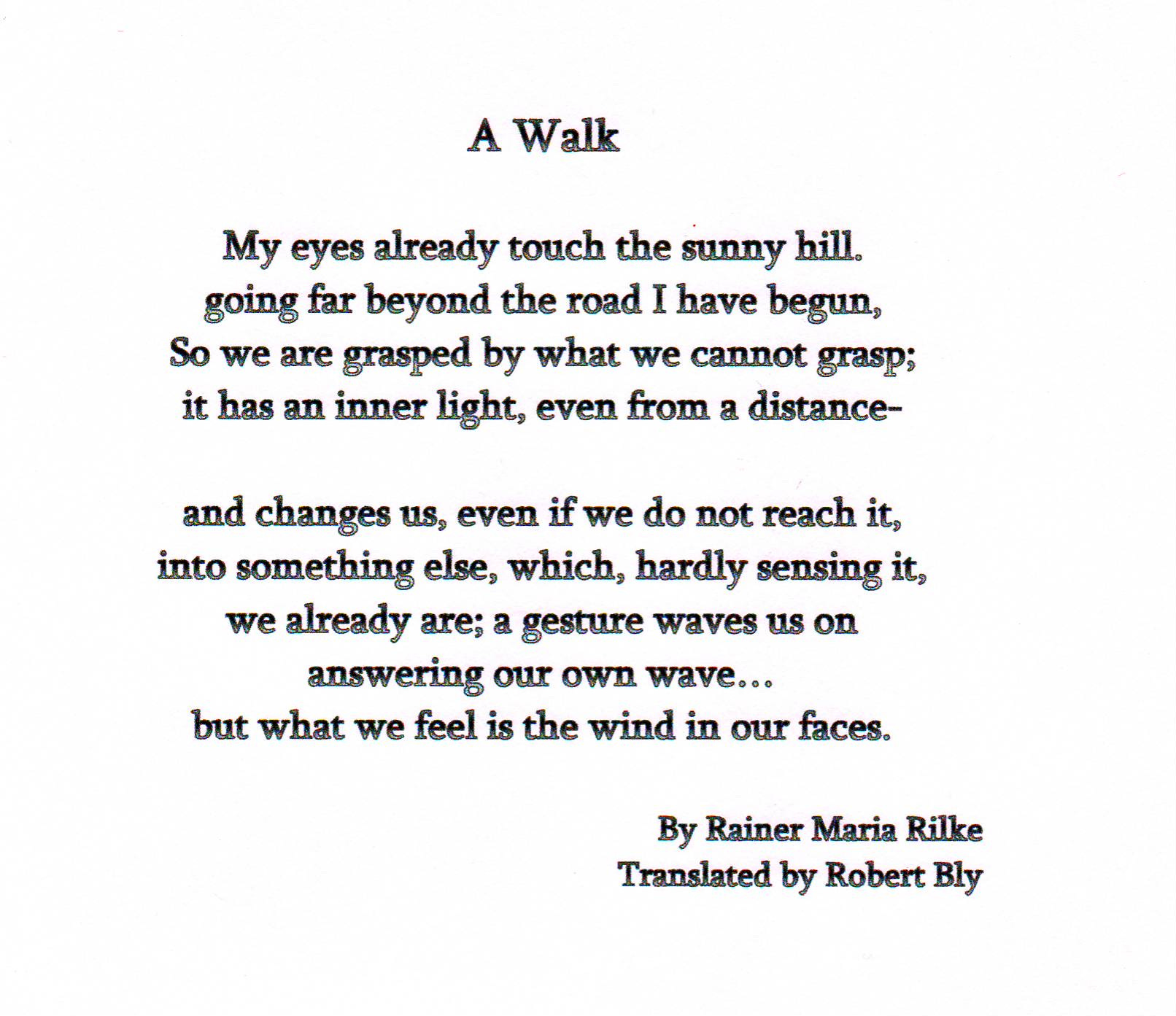 "A Walk" - by Roman Gioglio - ByRoman