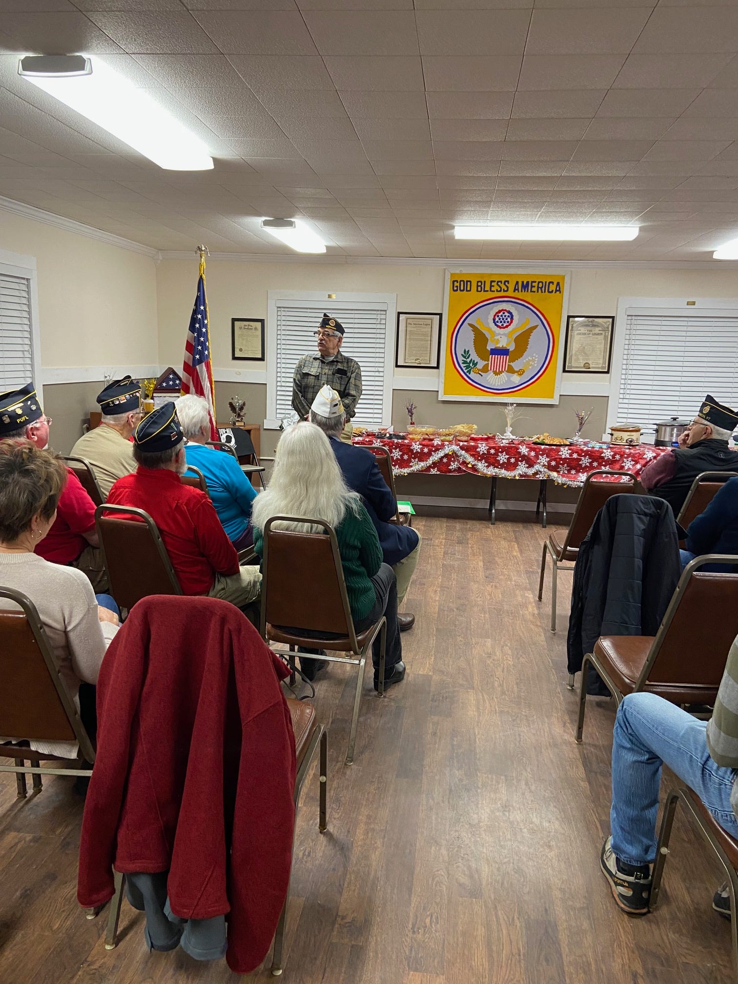 2023 Salute to the Military Services-An American Legion meeting with a ...