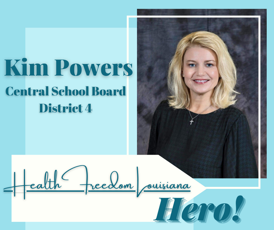 Kim Powers: Health Freedom Louisiana Hero