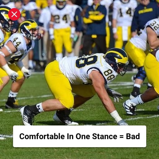 3-point stance fundamentals