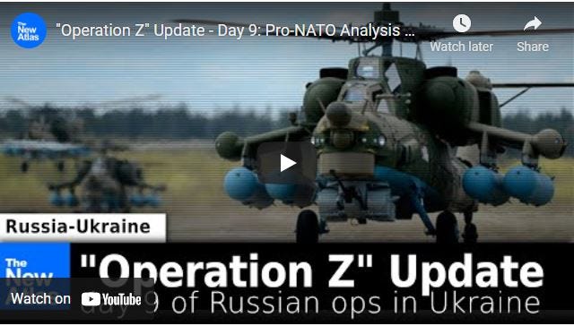 "Operation Z" Update - Day 9: Pro-NATO Analysis Spells Doom for Ukraine
