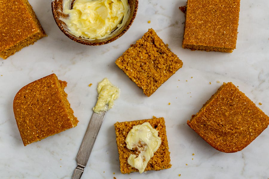 New England Johnny Cake OR when an "s" makes it a very different recipe