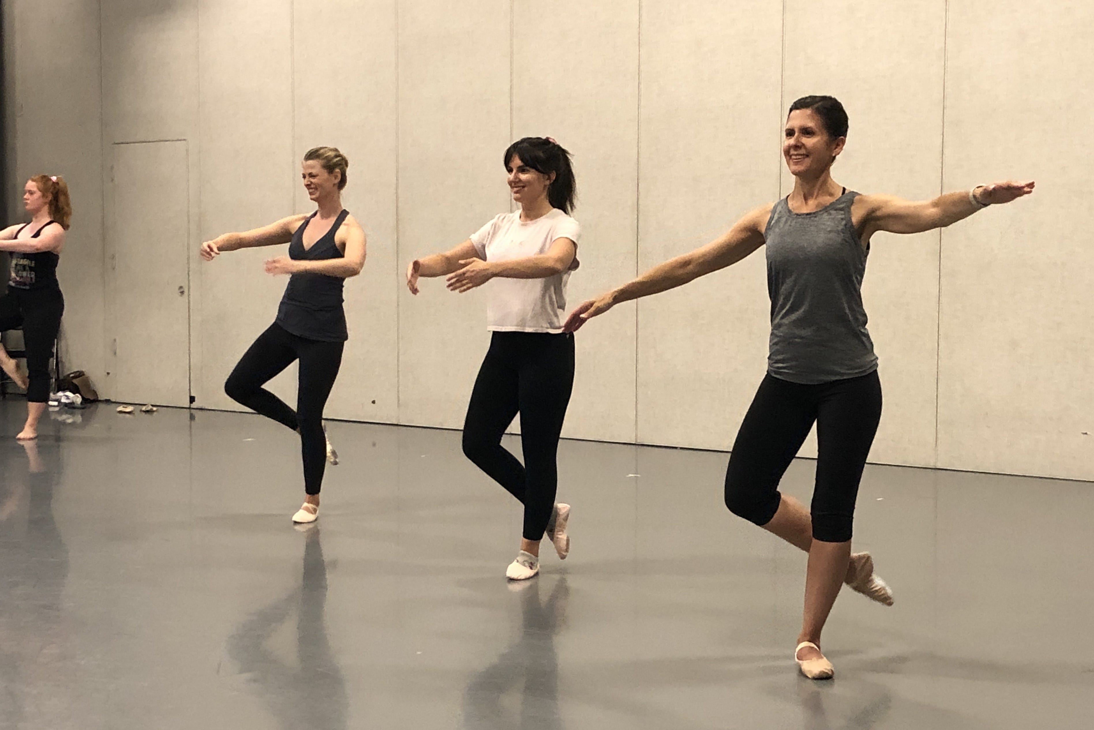 After 30 years, extending myself again at ballet