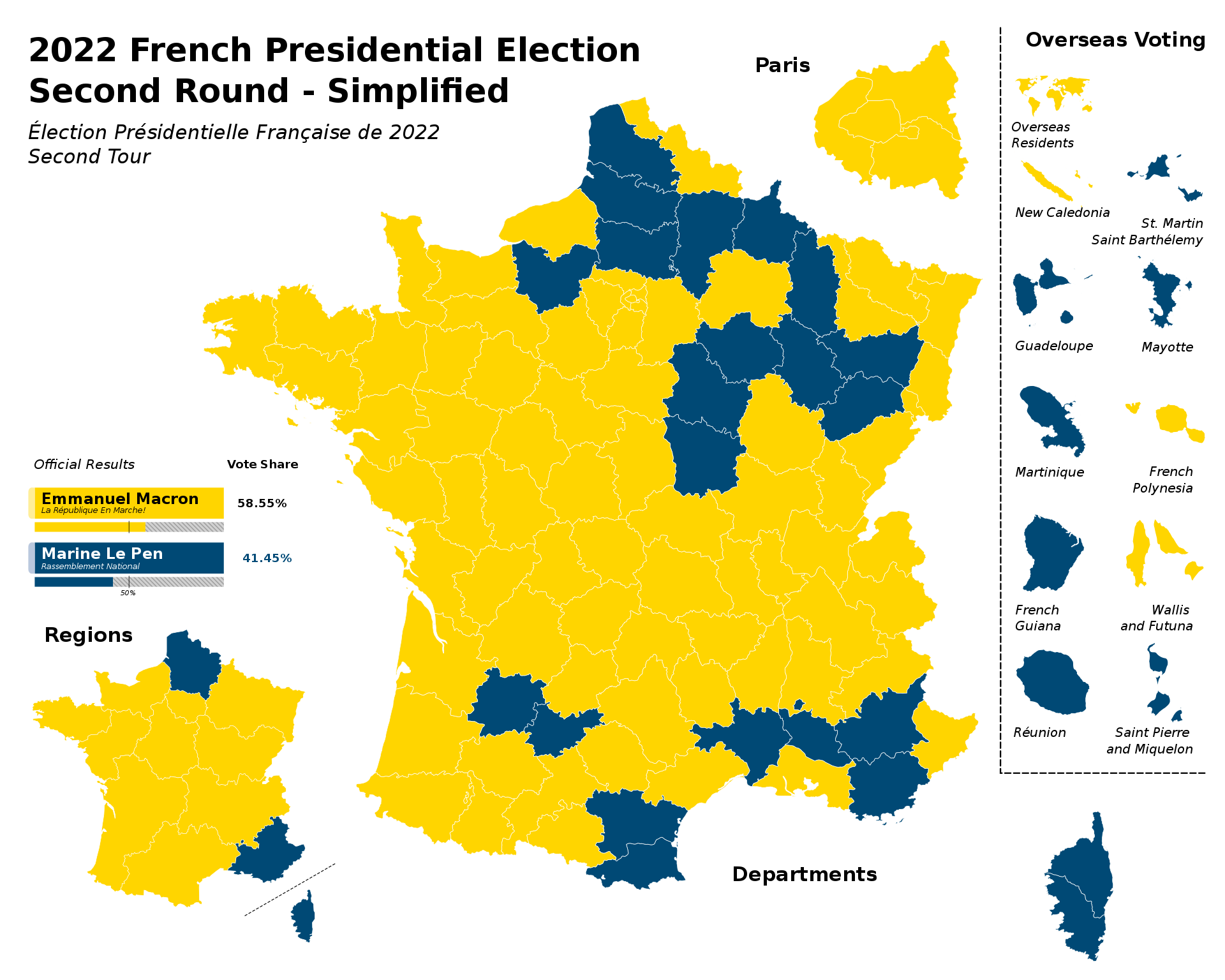 Some boring takes on the French election
