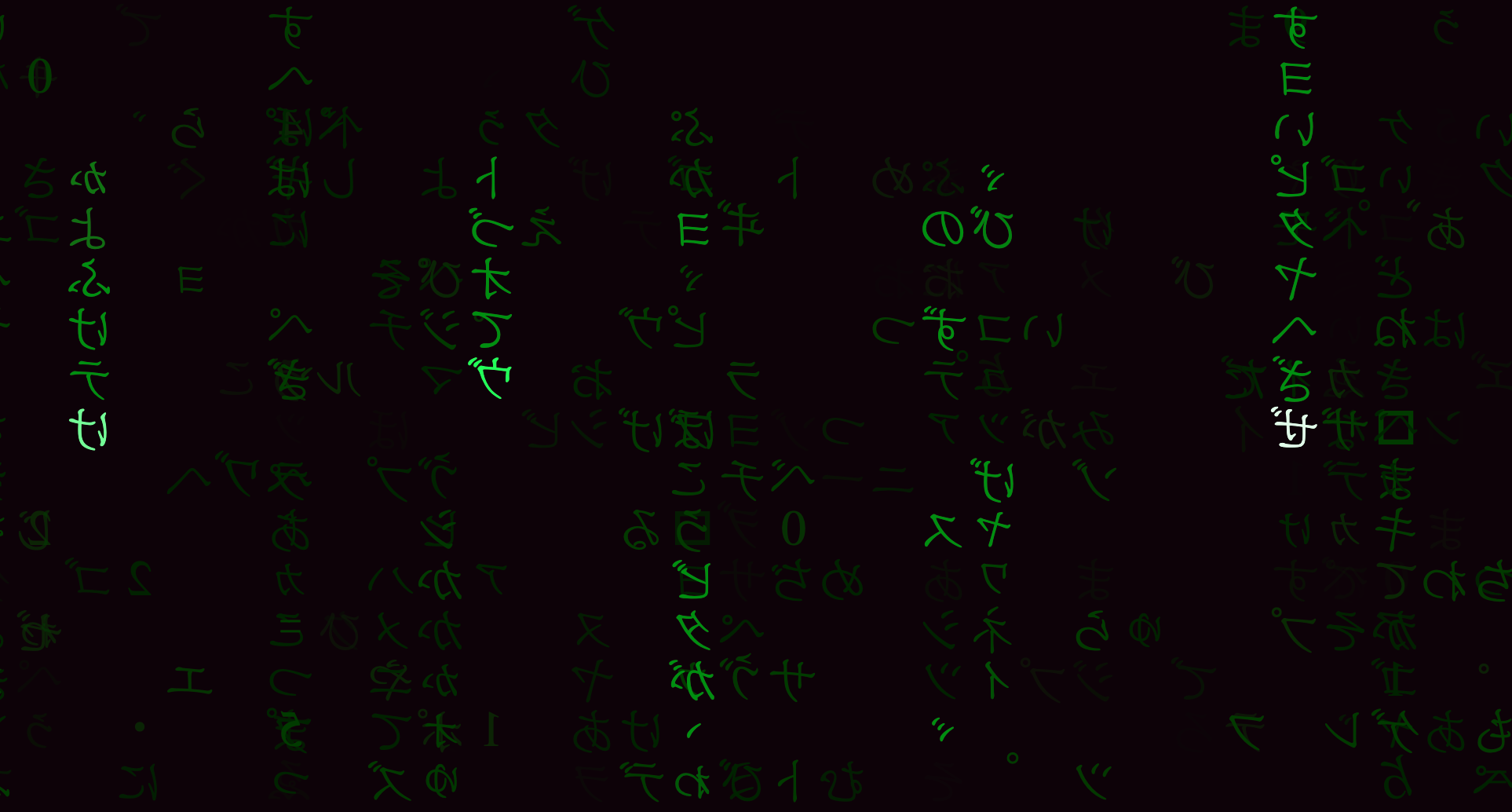 The Matrix Code Rain in D3.js