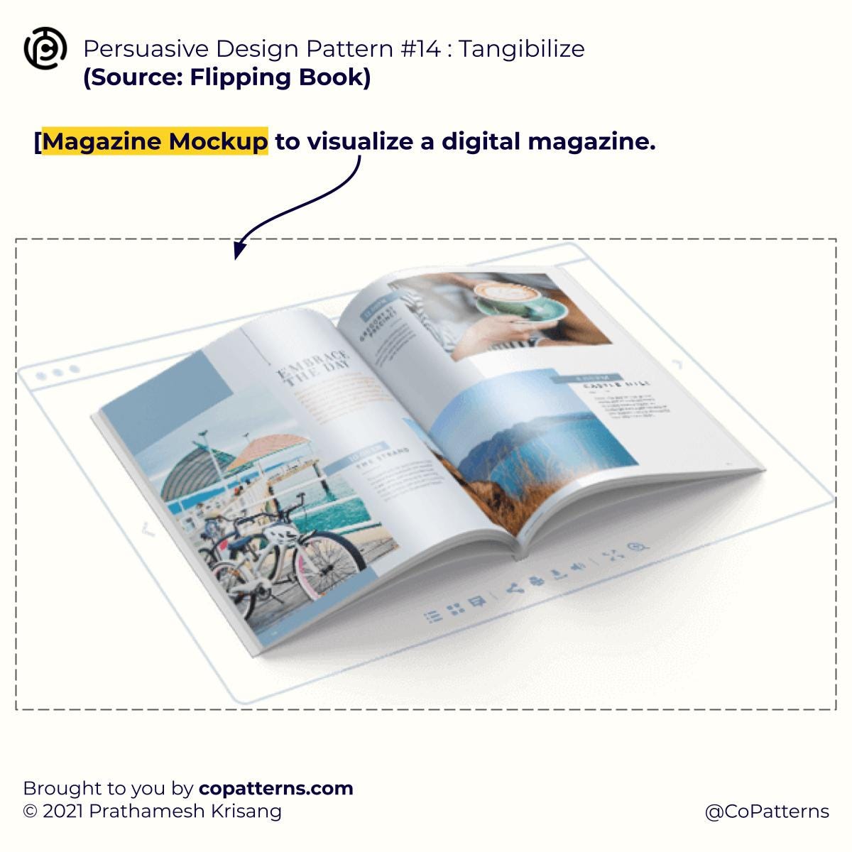 Persuasive Design Pattern #14 : Tangibilize