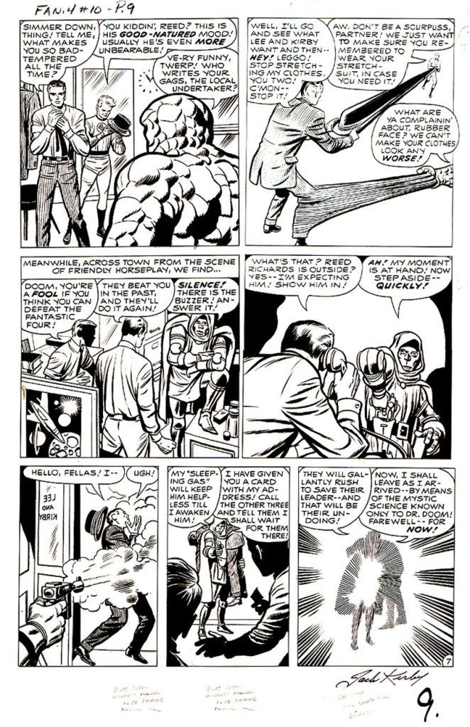 Bonus: Lee & Kirby: The Four Work Stages of Lee & Kirby