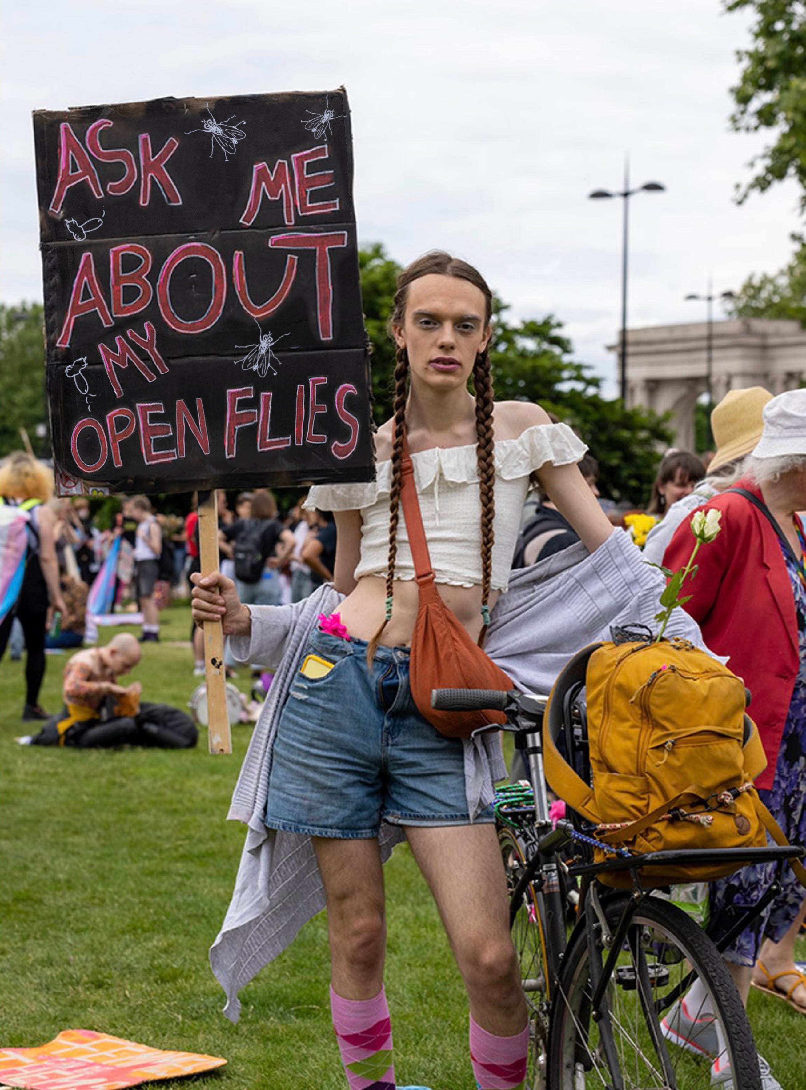 Pics from yesterday's Men's Rights March