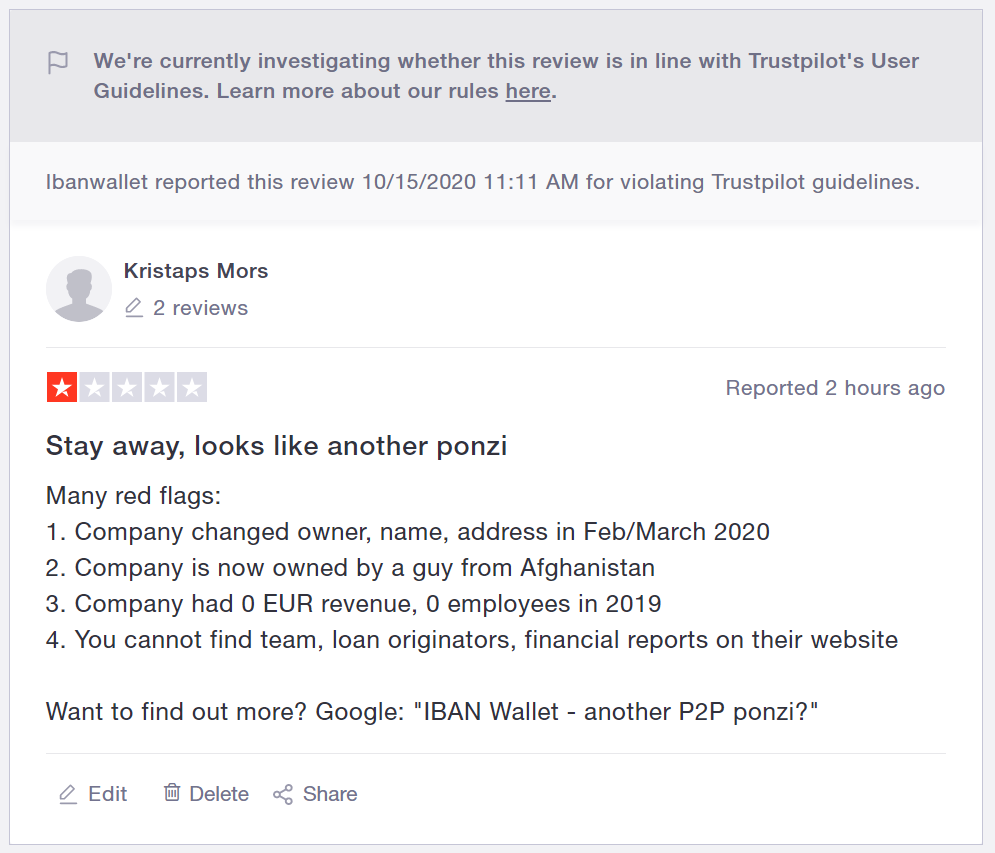 IBAN Wallet - hiding in Estonia? - Kristaps Mors