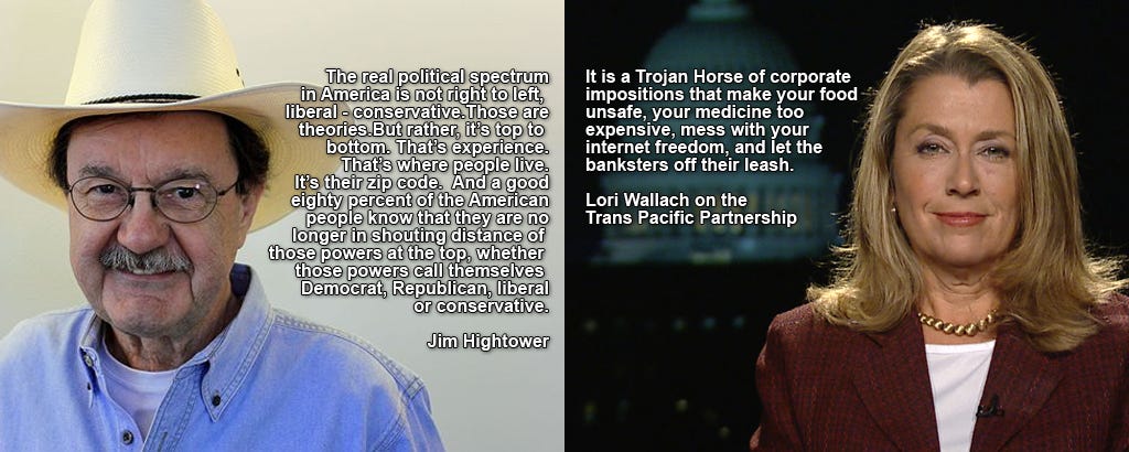 Jim Hightower, Lori Wallach - Ralph Nader Radio Hour