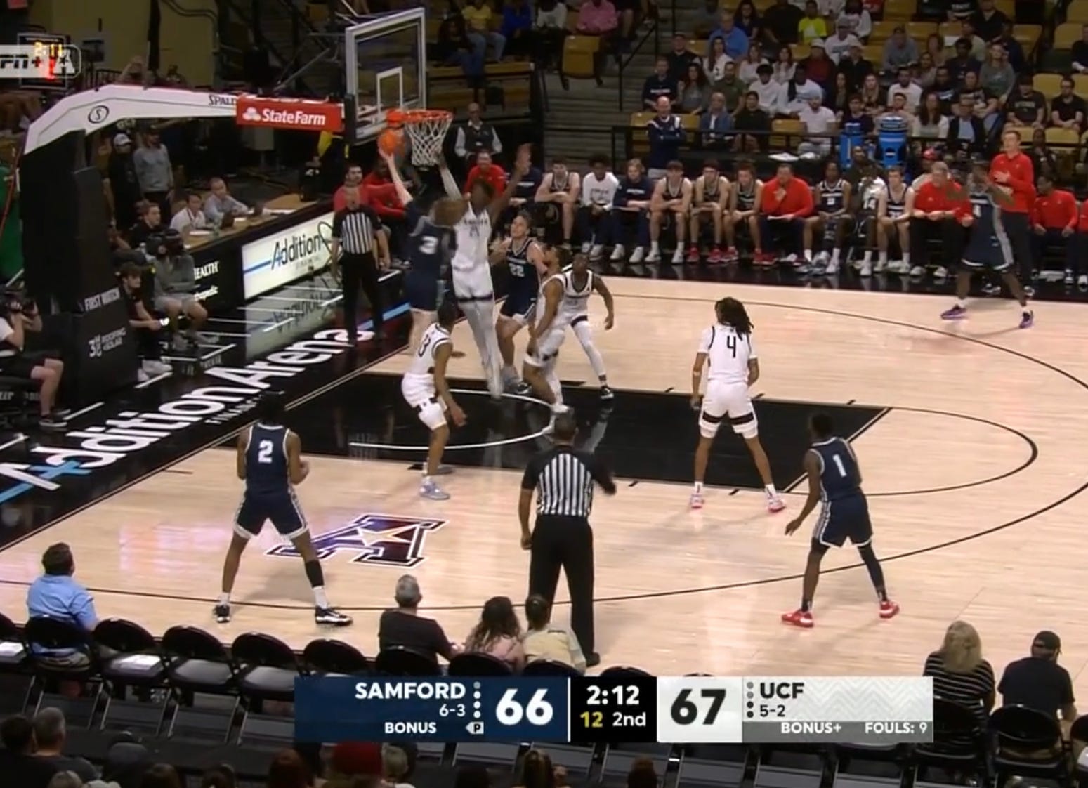 Sean Bairstow and Utah State remain undefeated..