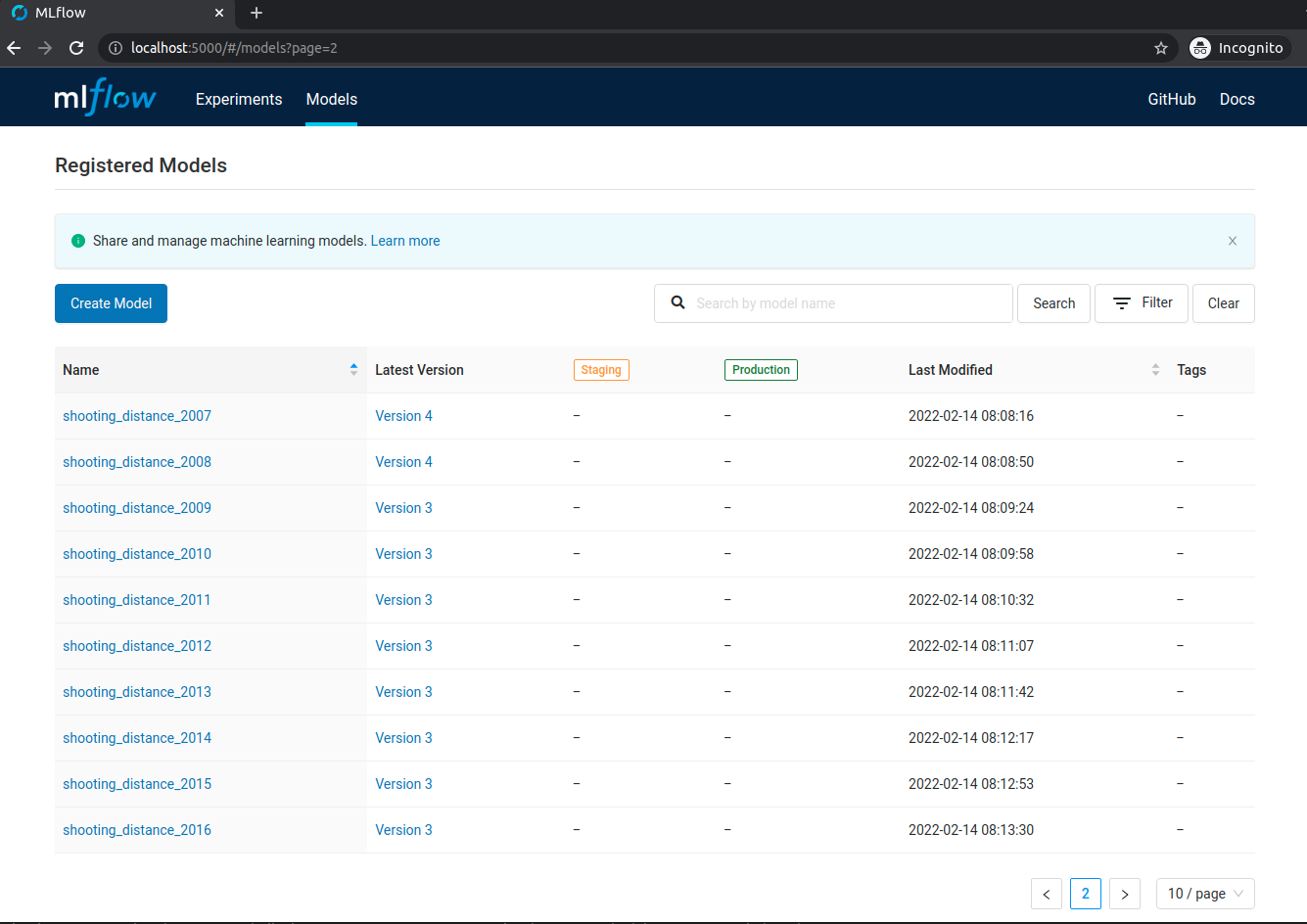How I manage hundreds of NBA models