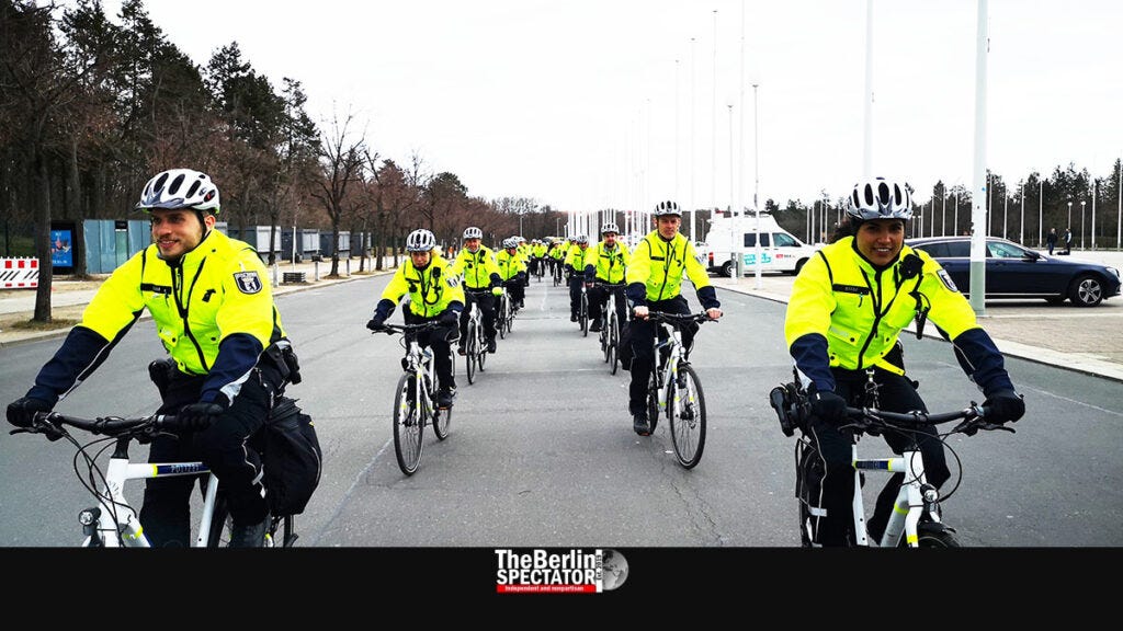 Berlin Puts More Bicycle Cops on its Streets