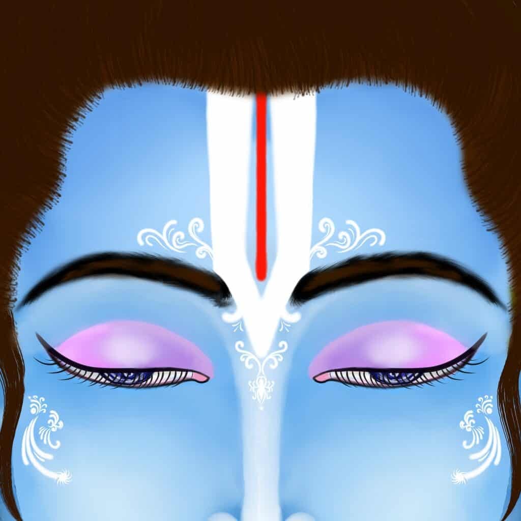 WHY ARE HINDU GODS BLUE...MYSTERY SOLVED - by shruti kakkar