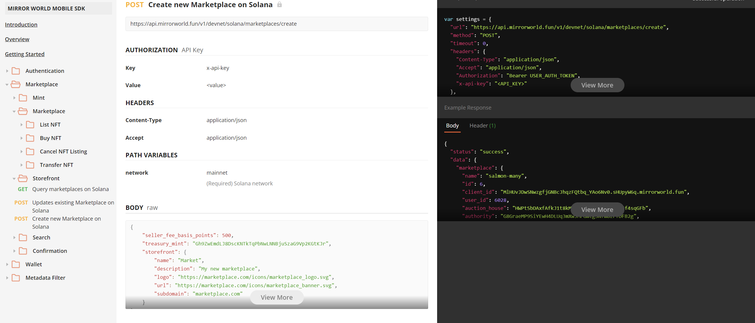 What is Blockchain SDK - Smart Platform by Mirror World