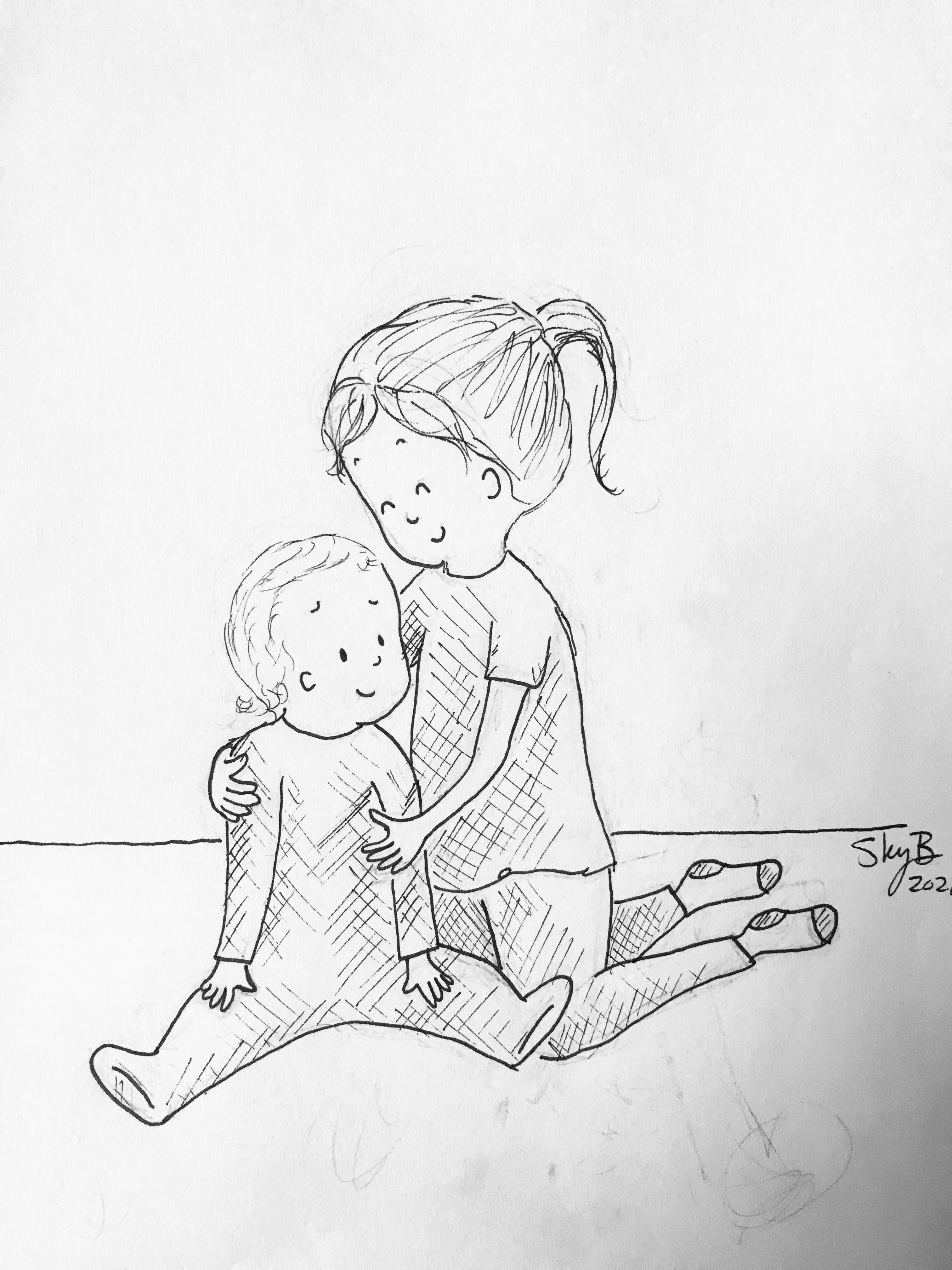 Inktober Part 4 - by Skylar - SkyB Art