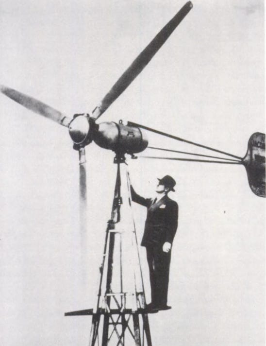 Why Did We Wait so Long for Wind Power? Part I