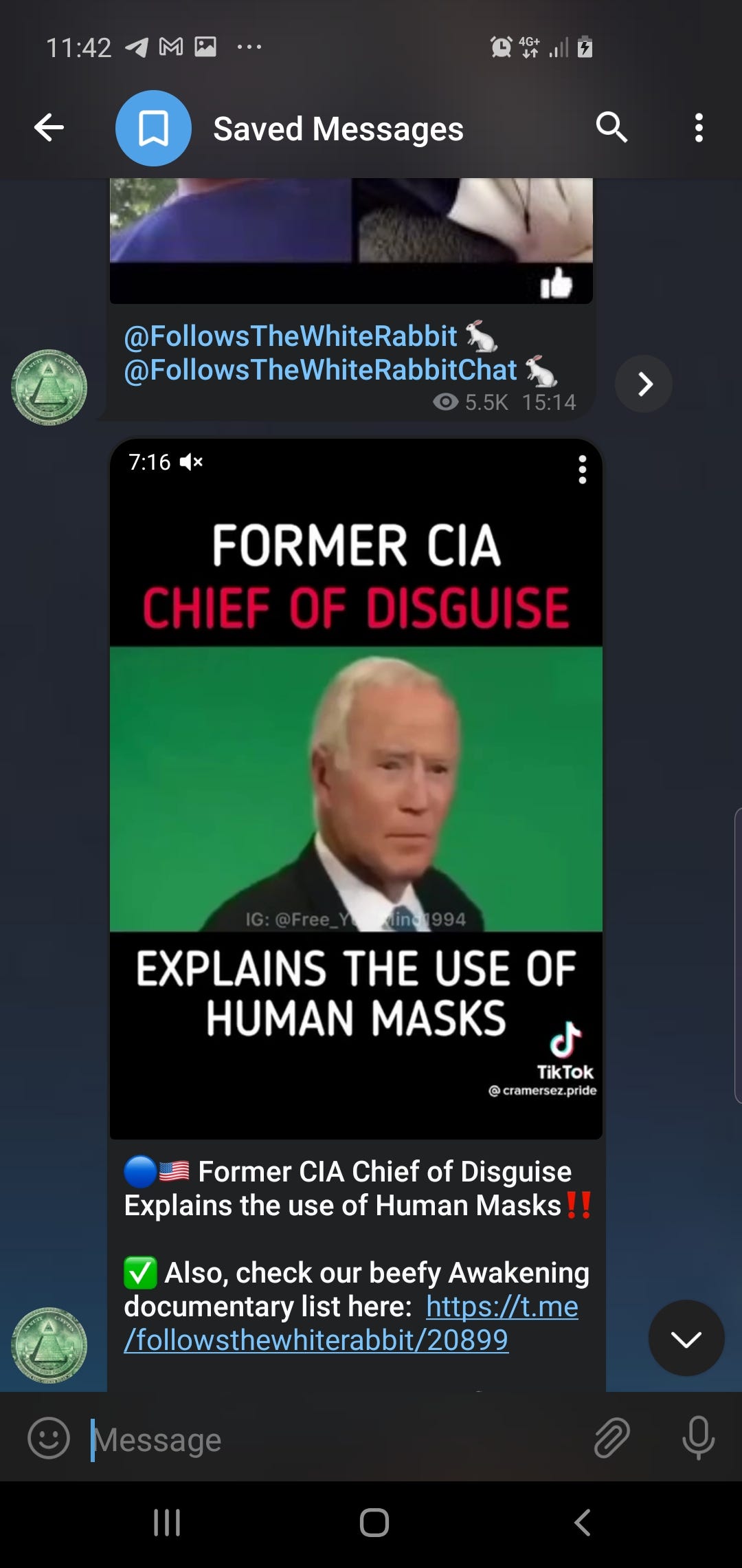 Don't believe what you see on MSM. (All the CGI and high quality ...
