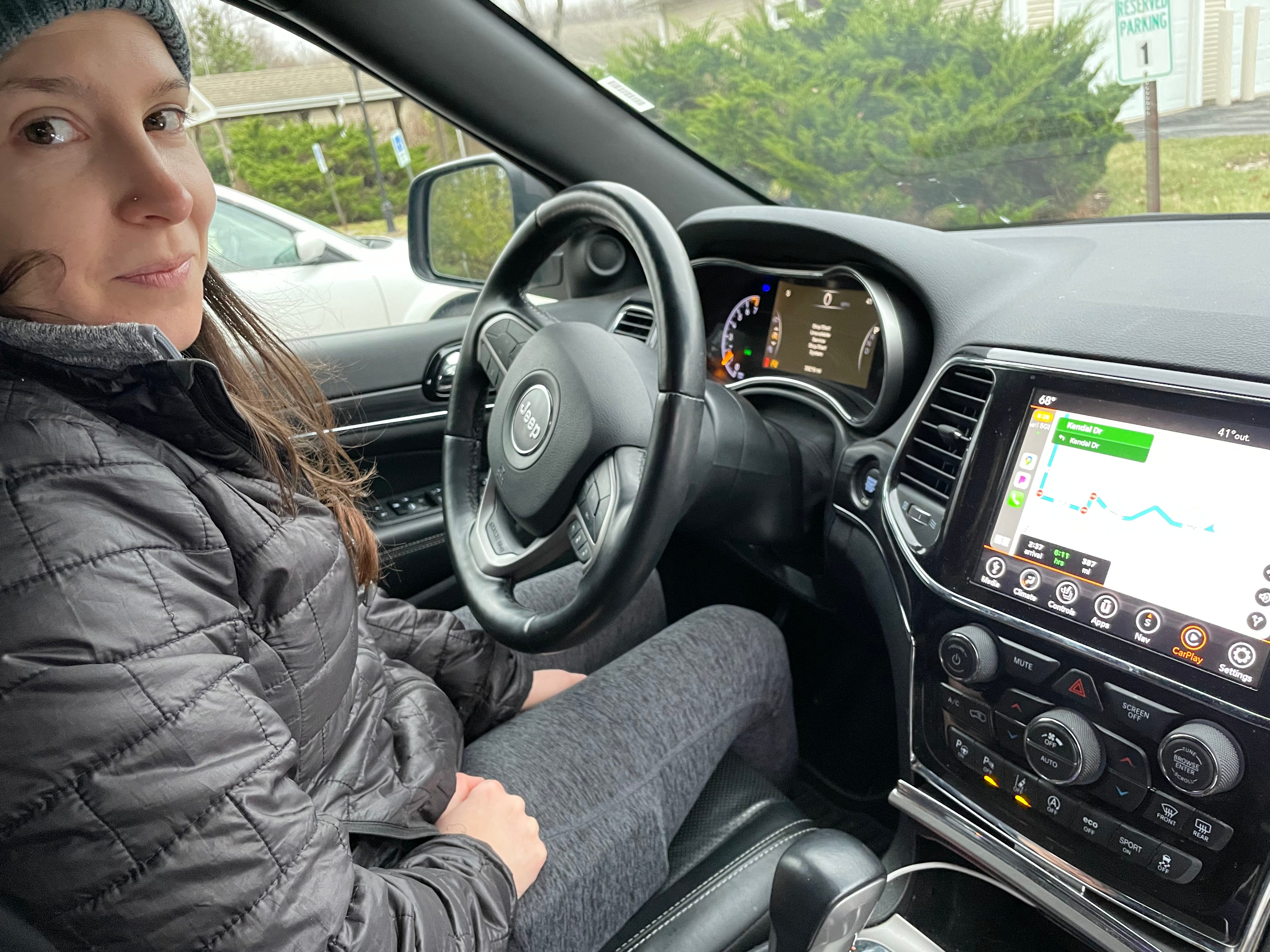 Cathy and the Jeep Grand Cherokee - by Cathy Sunshine