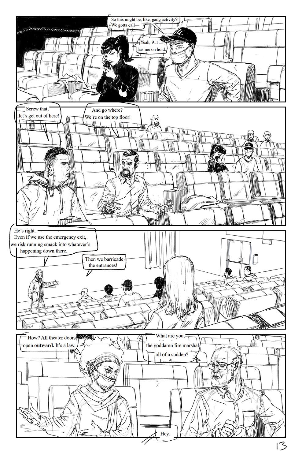 Comics Artopsy - by Niko Henrichon - Exploding Giraffe