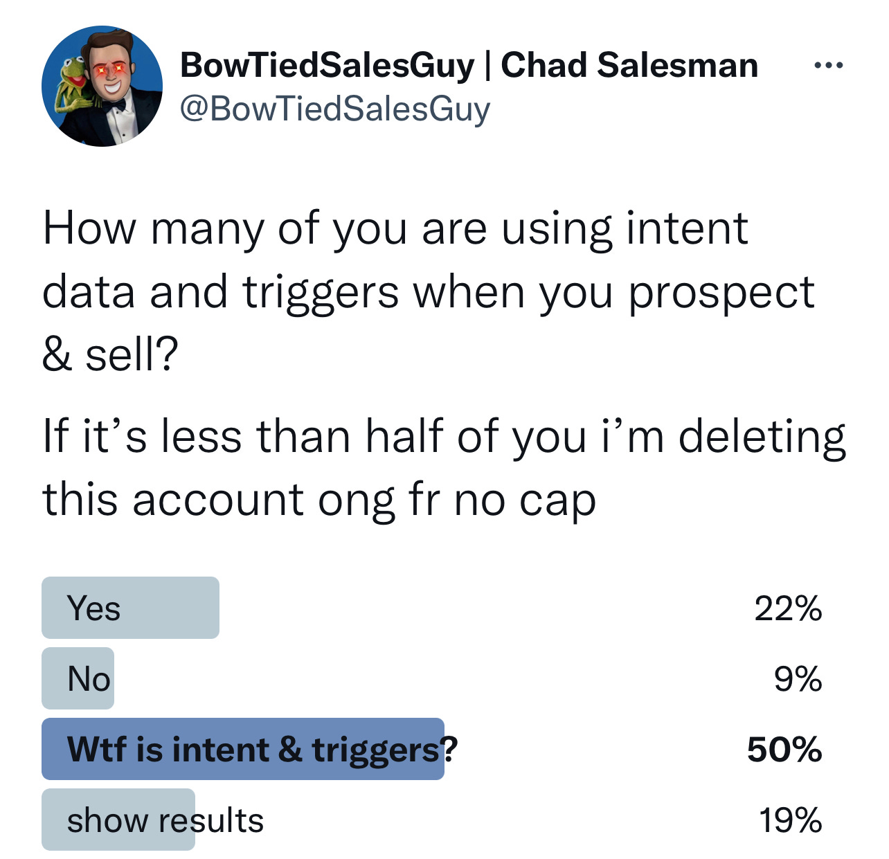 Stop Working so Hard - BowTiedSalesGuy