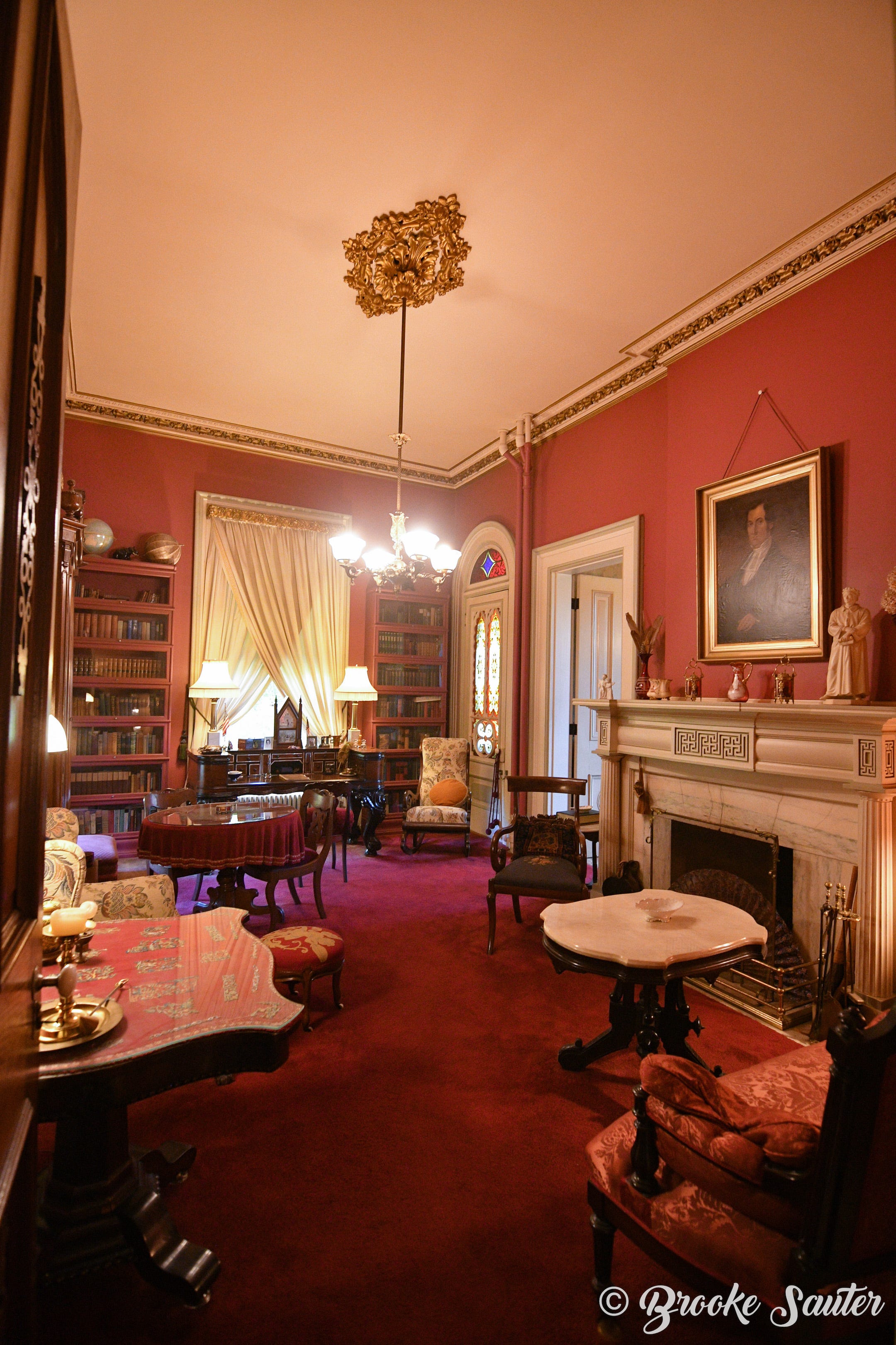 A look inside the historic Ball home on Ninth Street Hill