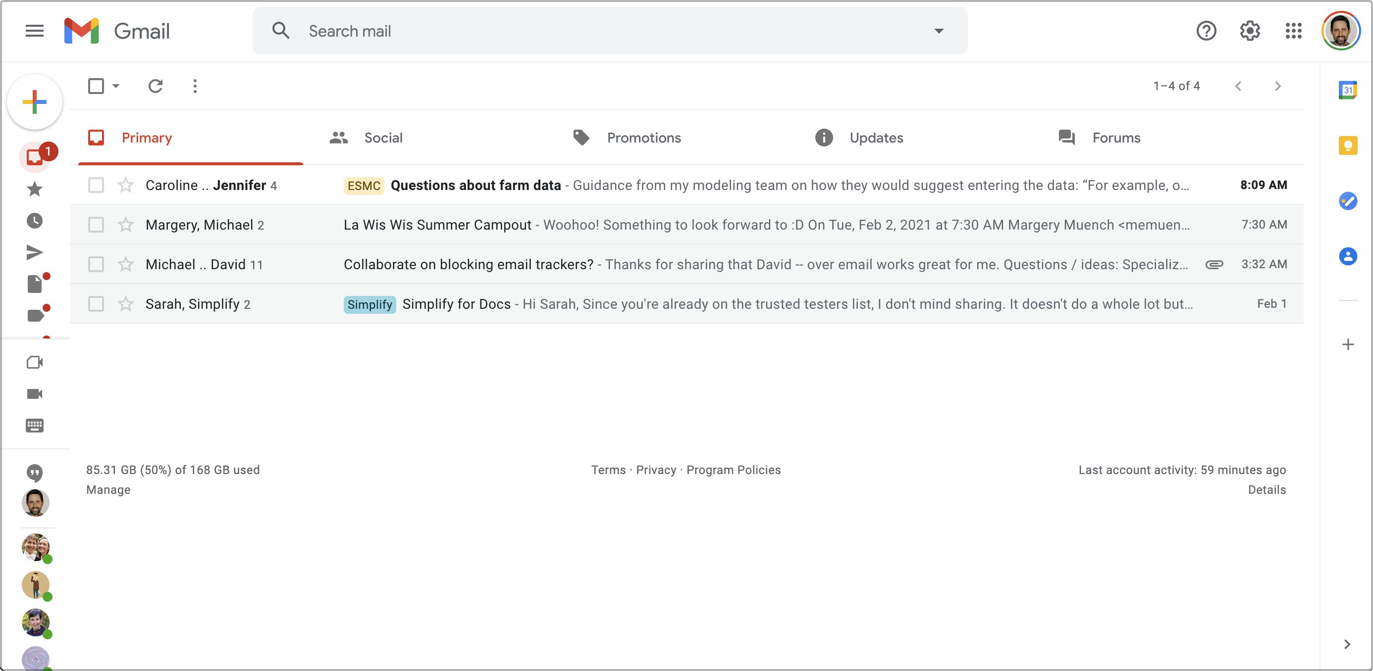 Simplify Gmail v2: The inbox and keyboard shortcuts
