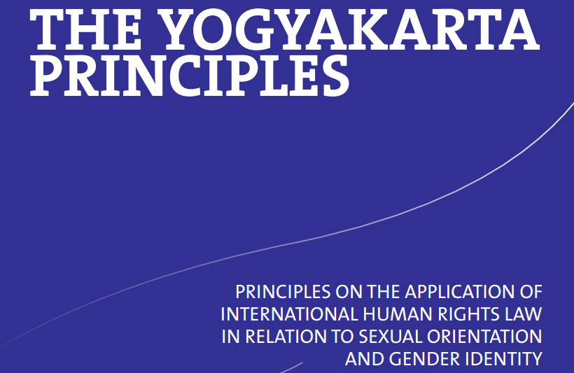 The Yogyakarta Principles: A Global Driving Force Behind Gender Self-ID