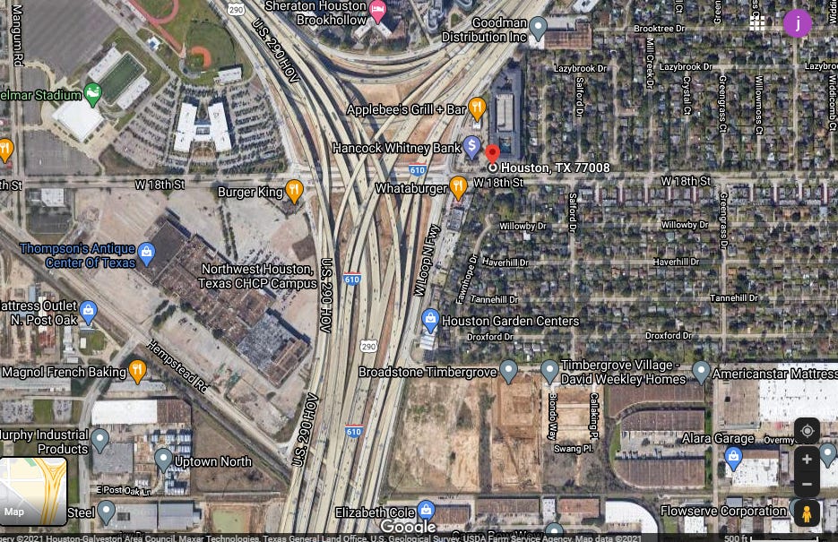Houston and Suburban Sprawl - by bnjd