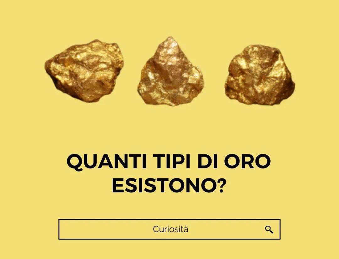 🔴 QUANTI TIPI DI ORO CONOSCI? - by Investi oro fisico