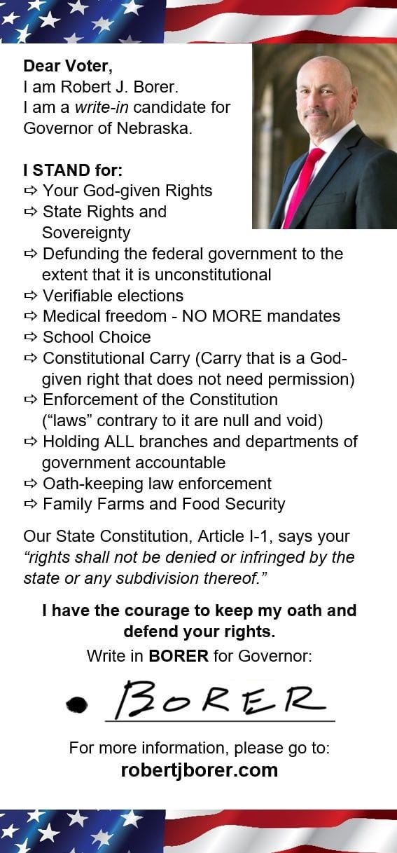 what i stand for - by Robert J Borer - We the People