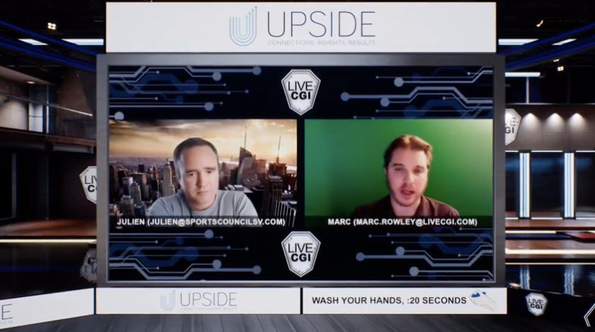 🔥Upside Video Chat: Marc Rowley, CEO of Live CGI