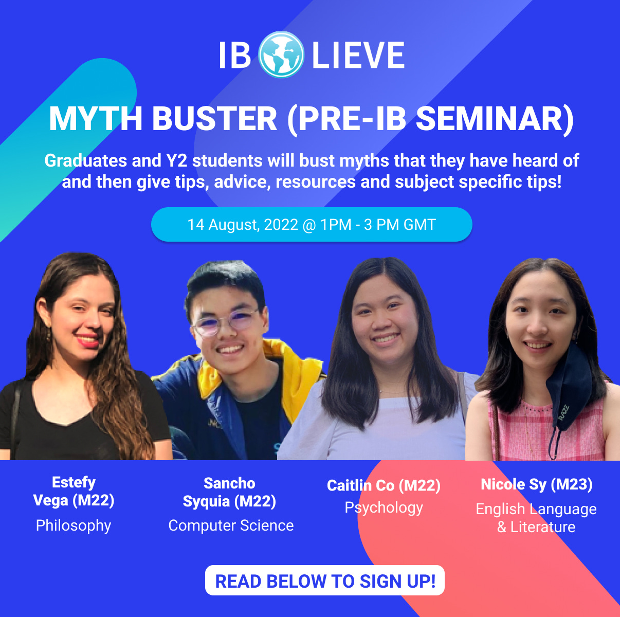 💥IB Myth Busters Event THIS SUNDAY, AUG 14 for Pre-IB Students! Sign Up ...